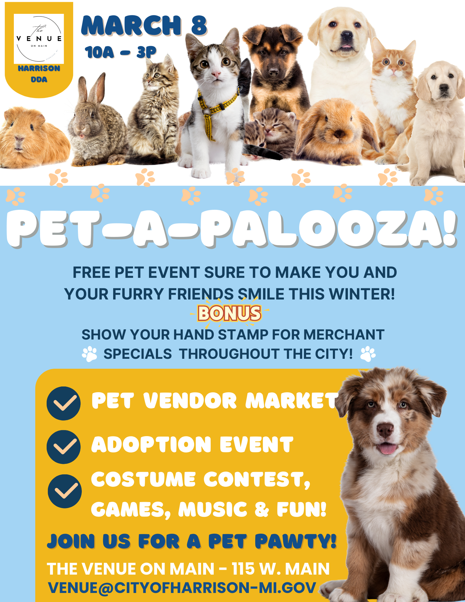 Petapalooza_030825_Flyerw – Welcome to Harrison Michigan!